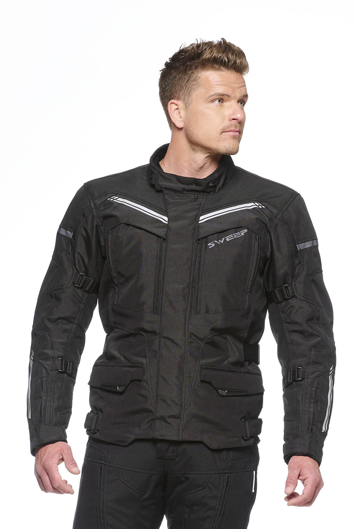 Sweep GT Touring 3 4-season jacket, black - Motorbike equipment from ...